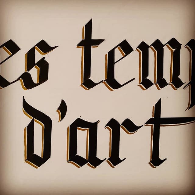 Atelier Calligraphie | L'art de la calligraphie
